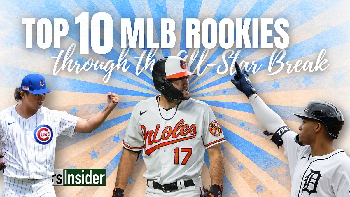 Top 10 MLB rookies through the All-Star break